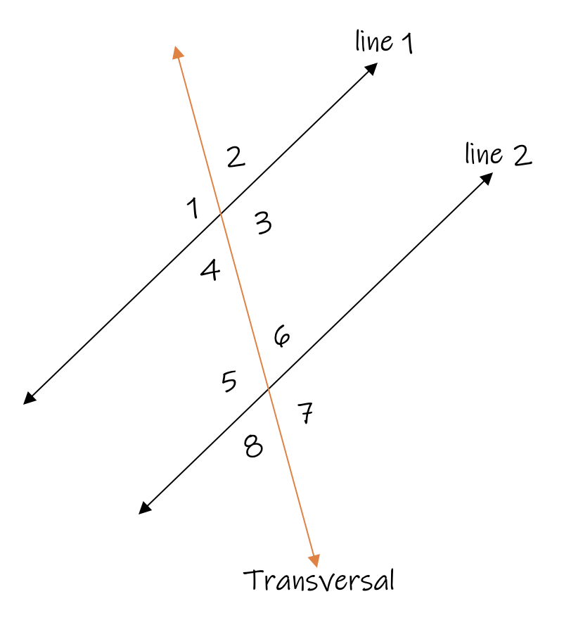 Parallel Lines And Transversals